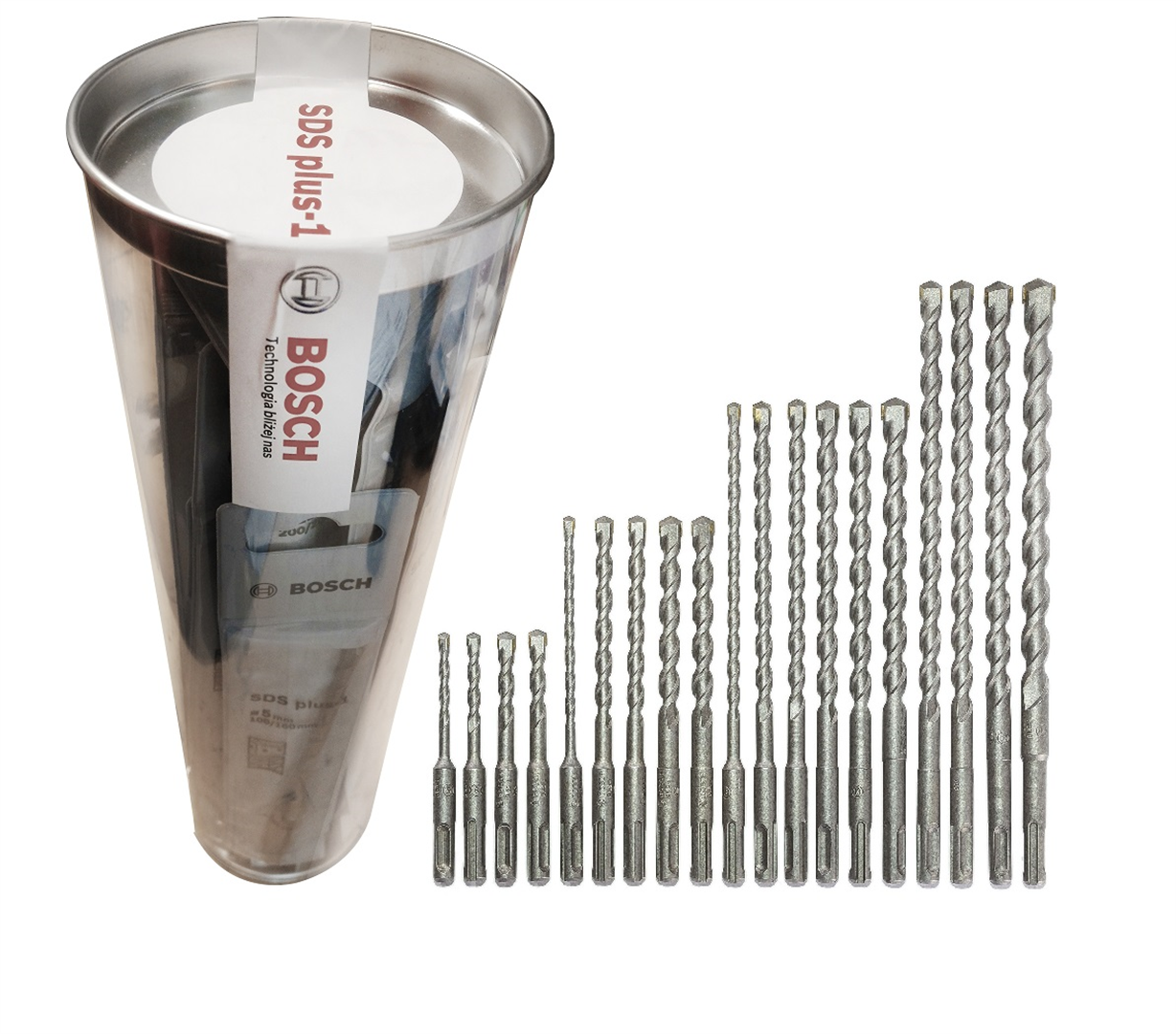 SDS-Plus Bohrer-Set, 19-tlg. Bosch 2608ROTO19 | rotopino.at